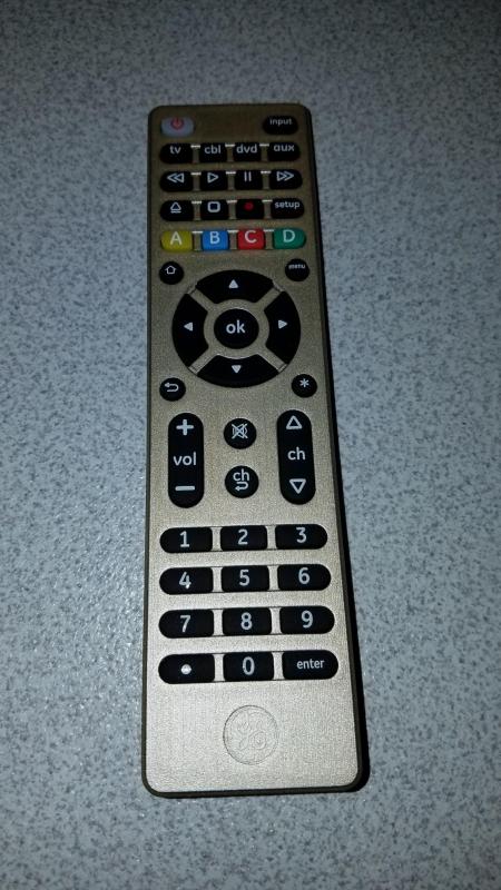 GE 4-Device Universal Remote Control 33709 at Lowes.com