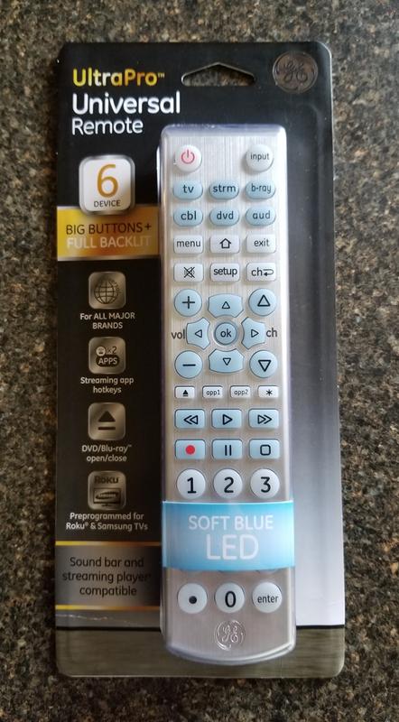 GE 6-Device Universal Remote Control 33712 at Lowes.com