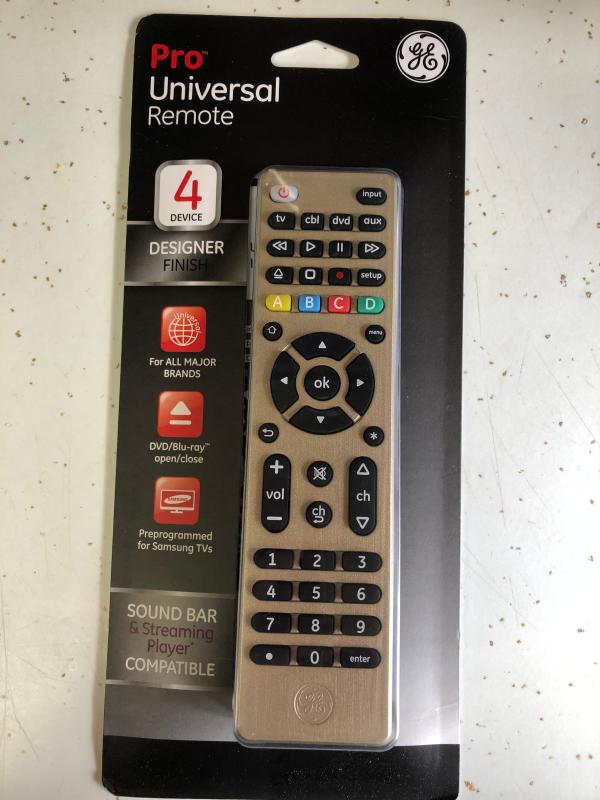 GE 4-Device Universal Remote Control 33709 at Lowes.com