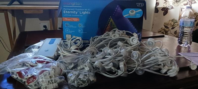 Enbrighten Enbrighten WiFi VIBE Color-Changing Permanent Outdoor ...