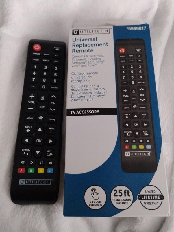 Utilitech 2-Device Universal Remote Control 83693 at Lowes.com
