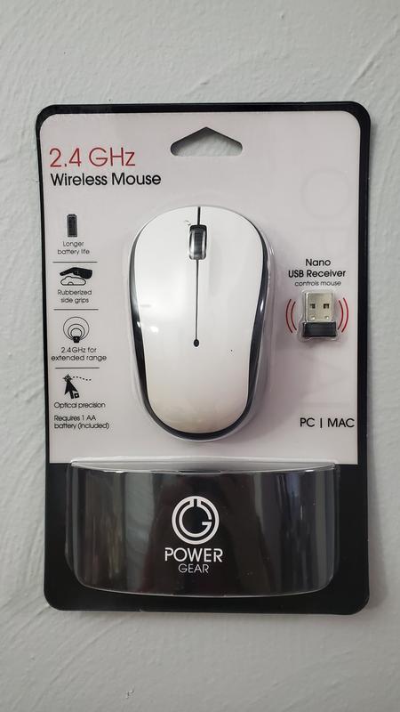 Jasco White Mini Wireless Mouse 55142 at Lowes.com