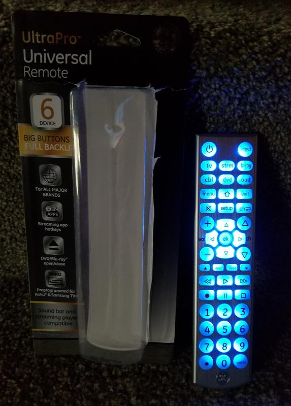 GE 6-Device Universal Remote Control 33712 at Lowes.com