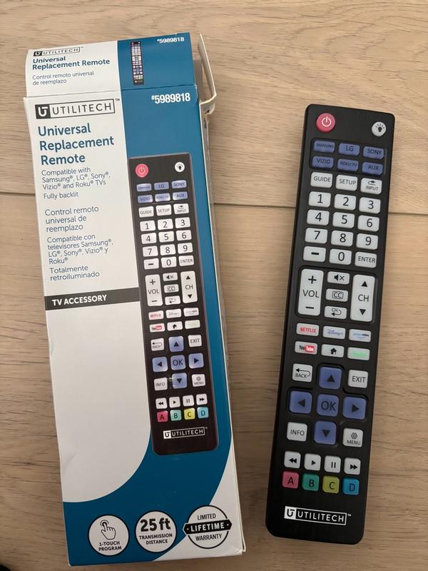 Utilitech 2-Device Universal Remote Control 83691 at Lowes.com