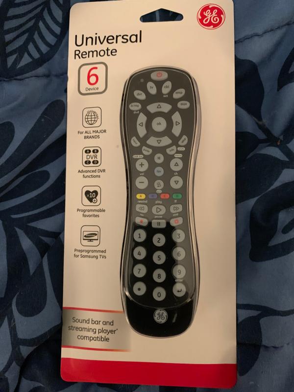 GE 6-Device Universal Remote Control 34459 at Lowes.com