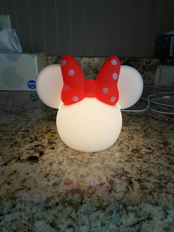 Disney Minnie Mouse Color changing LED Night Light in the Night Lights ...