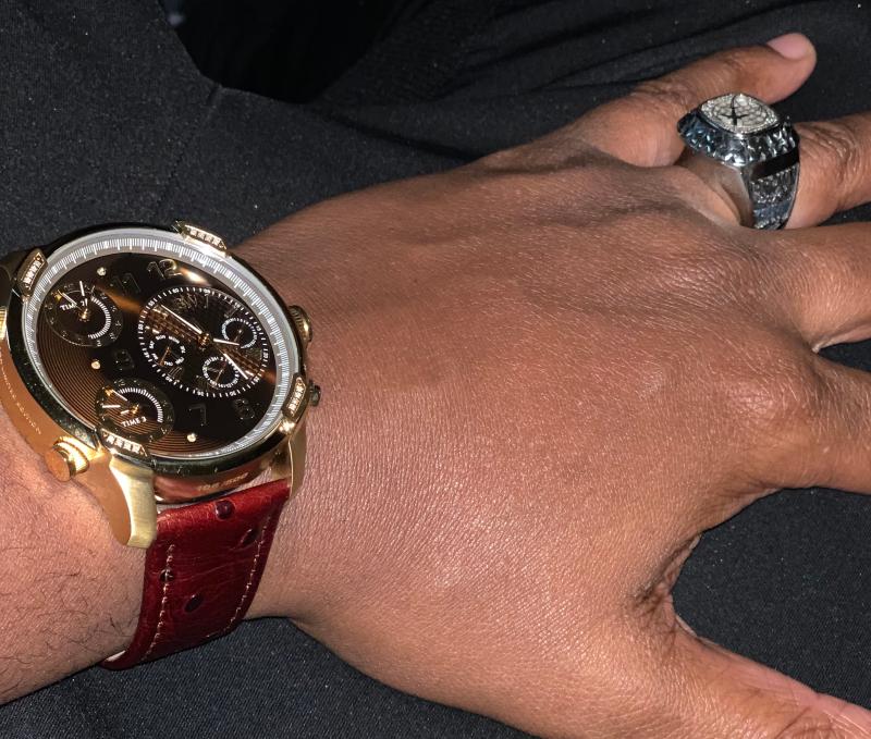 JBW Men's G4 Diamond (1/6 ct.t.w.) Stainless Steel Watch - Macy's