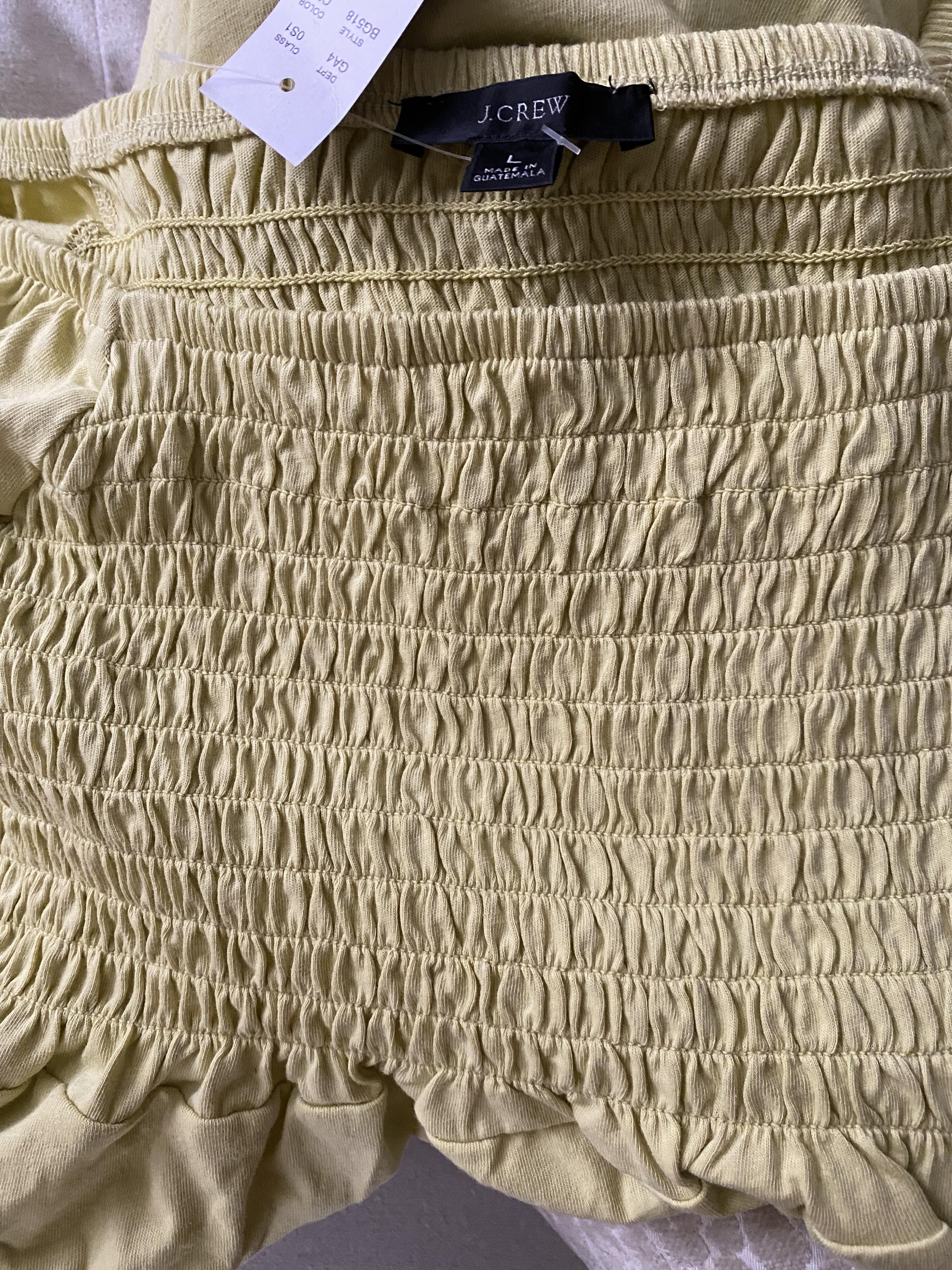 Broken-in Jersey Smocked Babydoll Dress For Women | J.Crew