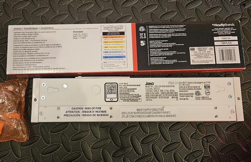 Juno Contractor Select UCES 18-in Hardwired LED Under Cabinet Light Bar ...