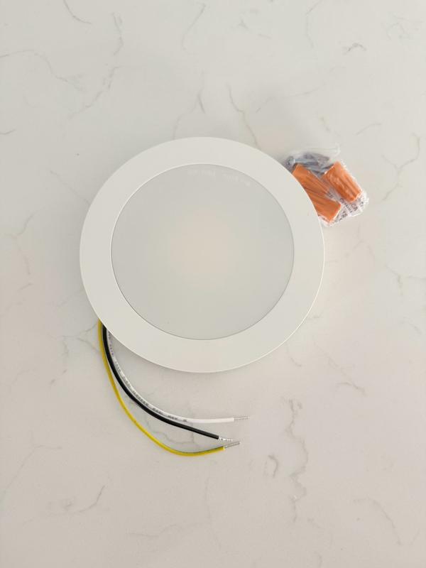 Juno JSBC Matte White 6-in 1000 -Lumens Switchable white Round Dimmable ...