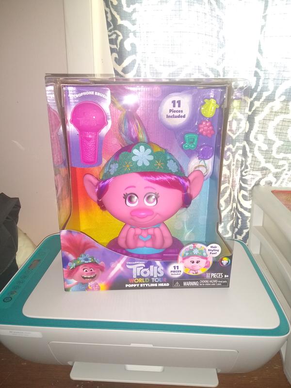 Dreamworks Trolls World tour Poppy Styling Head - 11 Pieces - Macy's