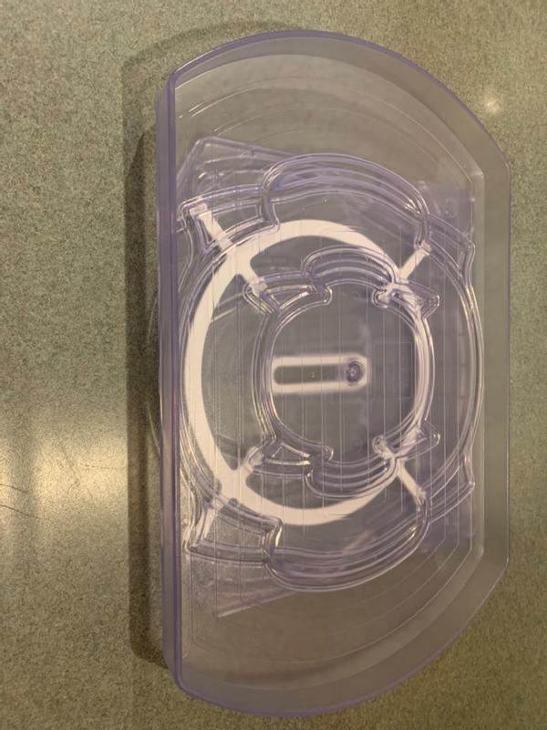 Maxx Blast (16.61-in W x 11.22-in H x 1.81-in D) Clear Plastic Tray ...