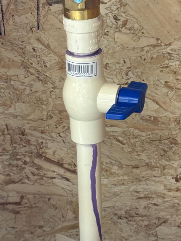 Oatey Handy Pack Clear/Purple Primer and Cement For PVC 4 oz in the ...