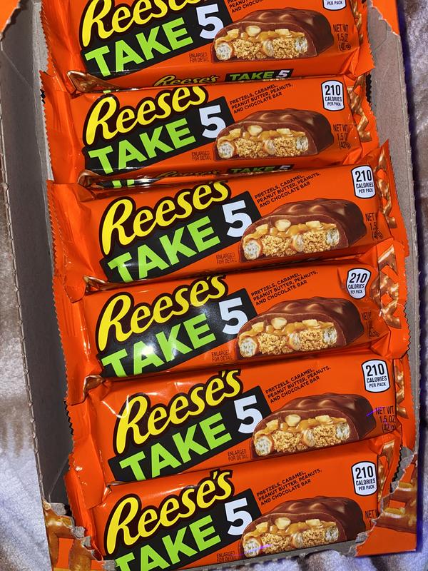 TAKE 5 Candy Bars 1.5 Oz Box Of 18 Bars - Office Depot