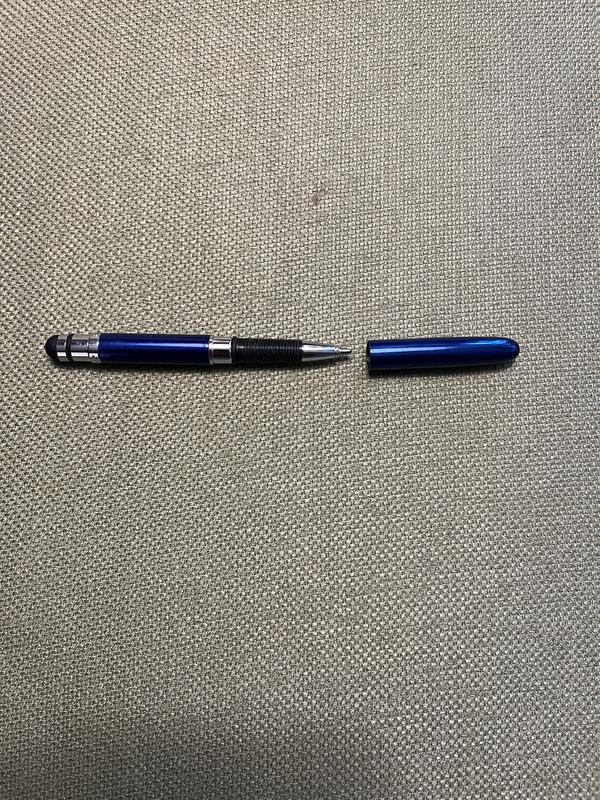 Fisher Bullet Touch Stylus And Space Pen Combo Bold Point 1.0 mm Chrome ...