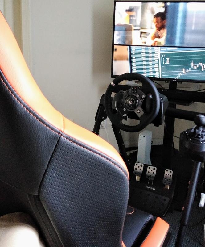 Ace X Rocker XR Racing Seat BlackOrange - Office Depot