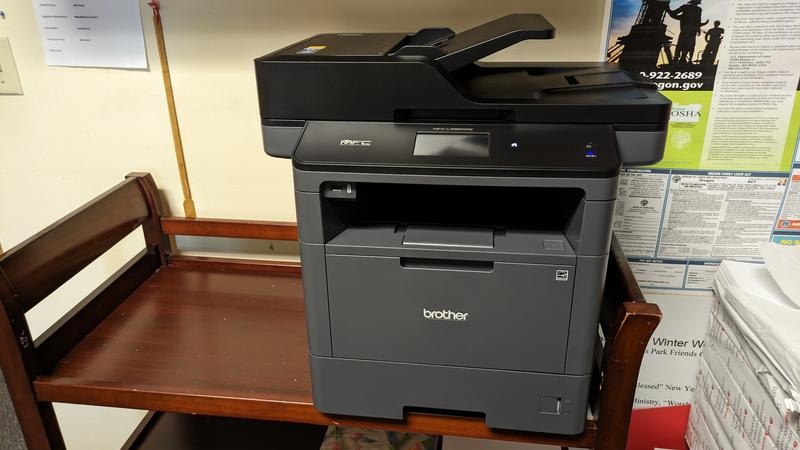 Brother MFC L5850DW Wireless Laser All In One Monochrome Printer ...