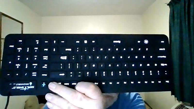 Seal Shield Seal Glow USB Keyboard Black S106G2 - Office Depot