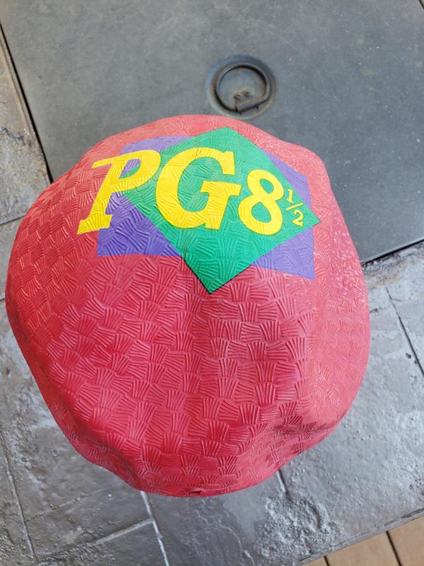 Martin Playground Ball 8 12 Red - Office Depot