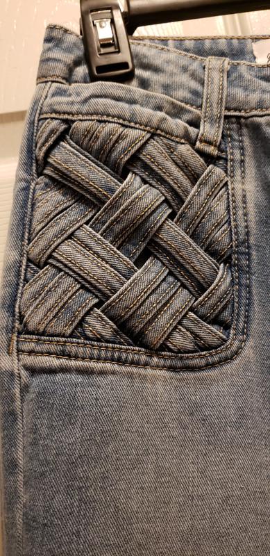 Sam Edelman Braided Pocket Bay High Rise Flare Jeans - Macy's