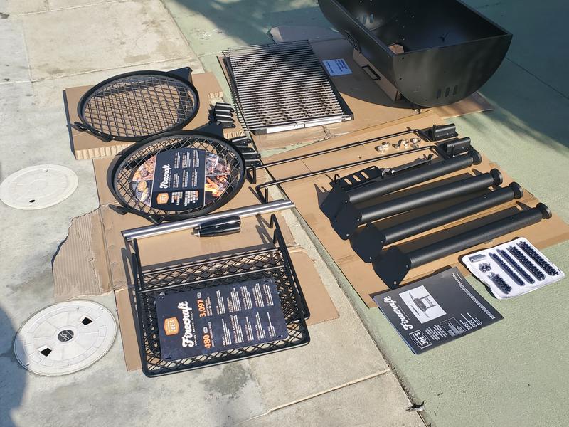 Oklahoma Joe's Firecraft 29-in W Black Barrel Charcoal Grill 23302166 ...