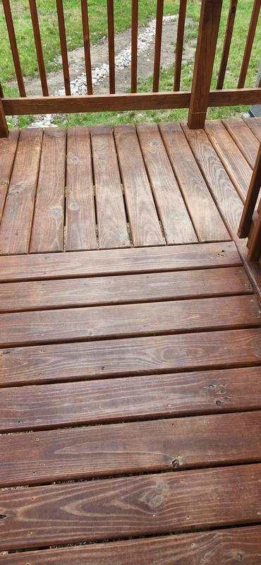 Olympic Pre-tinted Mahogany Blaze Transparent Exterior Wood Stain and ...