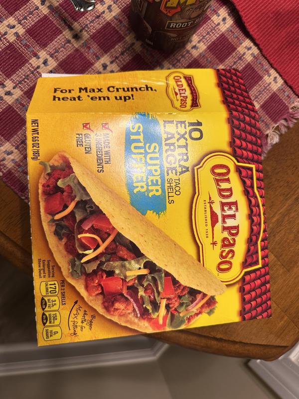 Extra Large Taco Shells Welcome – Sherwood – Old El Paso Extra