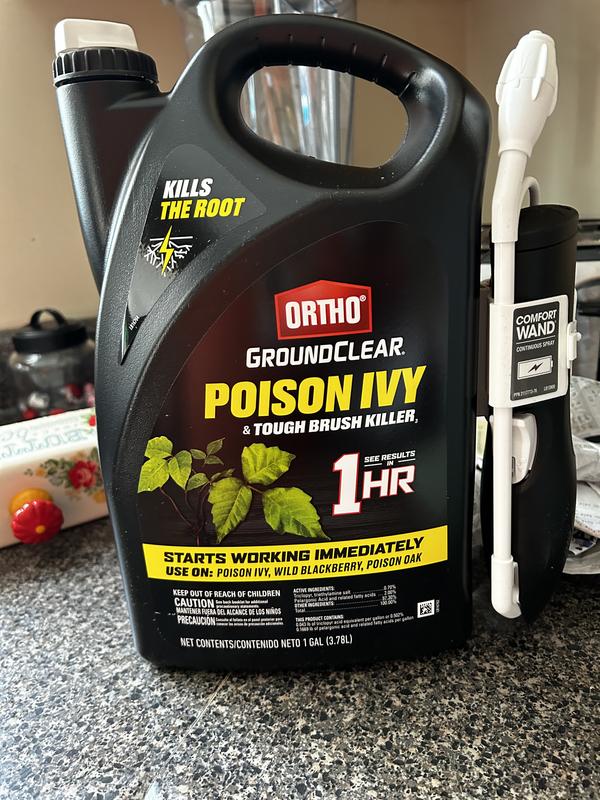 Ortho 1 gal. GroundClear Poison Ivy & Tough Brush Killer3 with Comfort ...