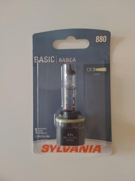 SYLVANIA 880 Basic Halogen Forward Lighting Bulb - White, 1 Pack 880 at ...