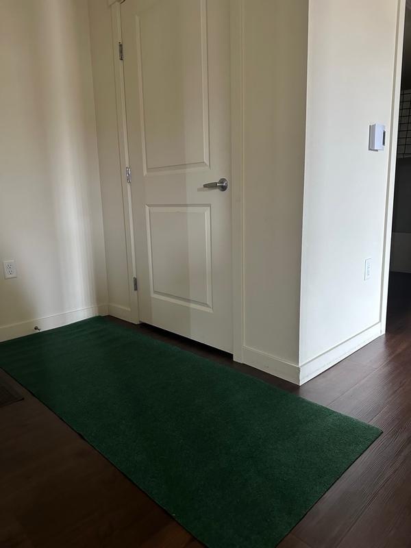 Ottomanson Non-Slip Utility Hallway Runner 3 X 7 (ft) Green Indoor ...