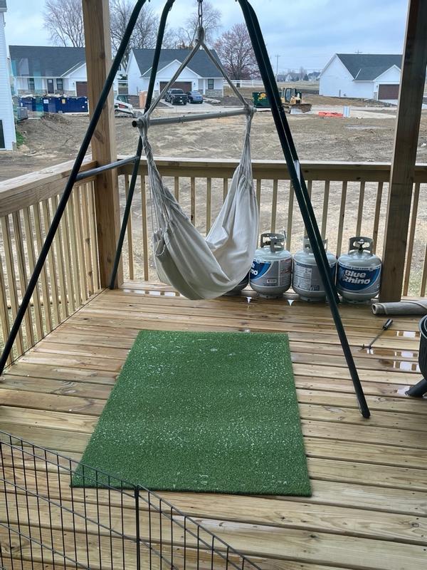 Ottomanson Putting Green Turf Rug Golf Hitting Mat 7-ft x 19-ft ...