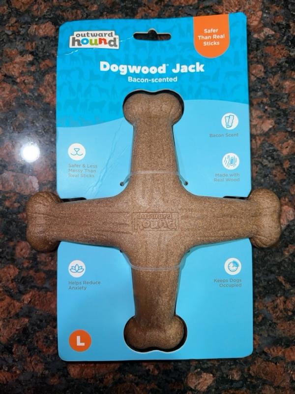 Outward Hound Brown Dogwood Jack Dog Toy, Medium | Petco