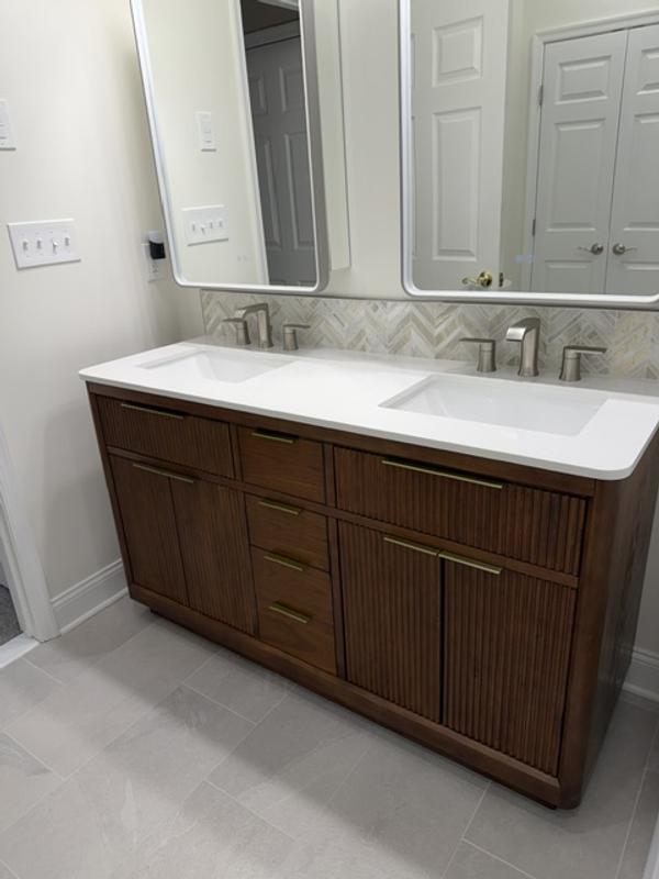 OVE Decors Xander 36-in Sahara Birch Undermount Single Sink Bathroom ...