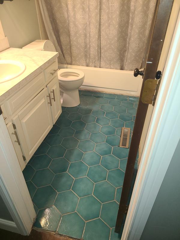 Artmore Tile Triton Overcast 6-in x 8-in Glossy Porcelain Stone Look ...