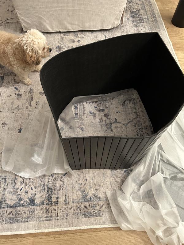 Black Oak Mdf Scandinavian Coffee Table NL-4621-BLK at Lowes.com