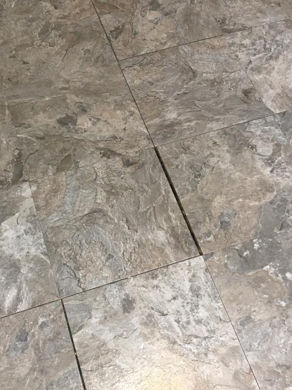 Armstrong Flooring French Gray Stone Look 2.6-mil x 12-in W x 12-in L ...