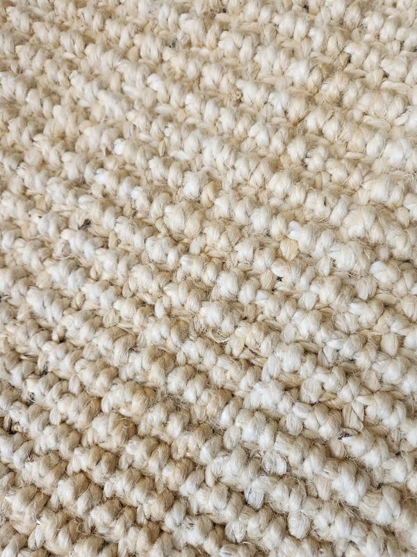 JONATHAN Y NATURAL FIBER Hiro Chunky 2 X 10 (ft) Jute Ivory Indoor ...