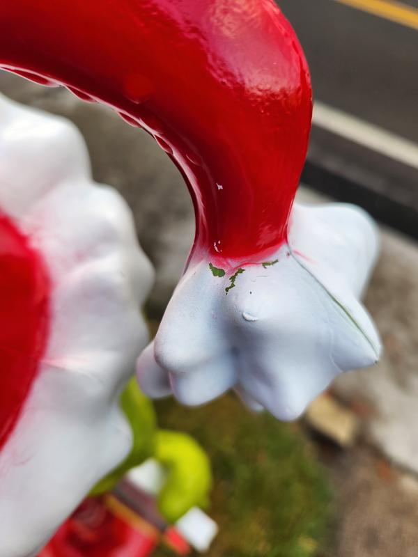 Grinch 49.61-in Freestanding Lamp post Yard decoration with White LED ...