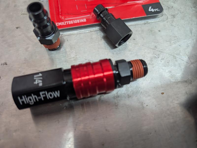 CRAFTSMAN 4-pc High-flow Fittings Kit in the Air Compressor Fittings ...