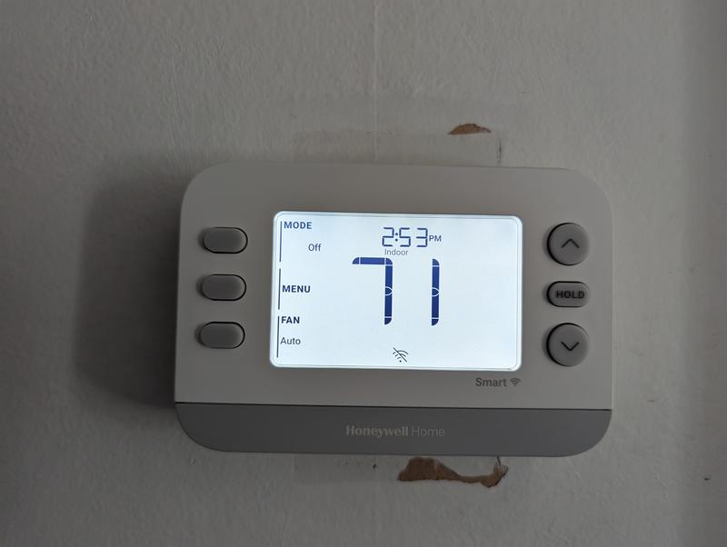 Honeywell Home White Smart Compatible Thermostat with Wi-Fi ...