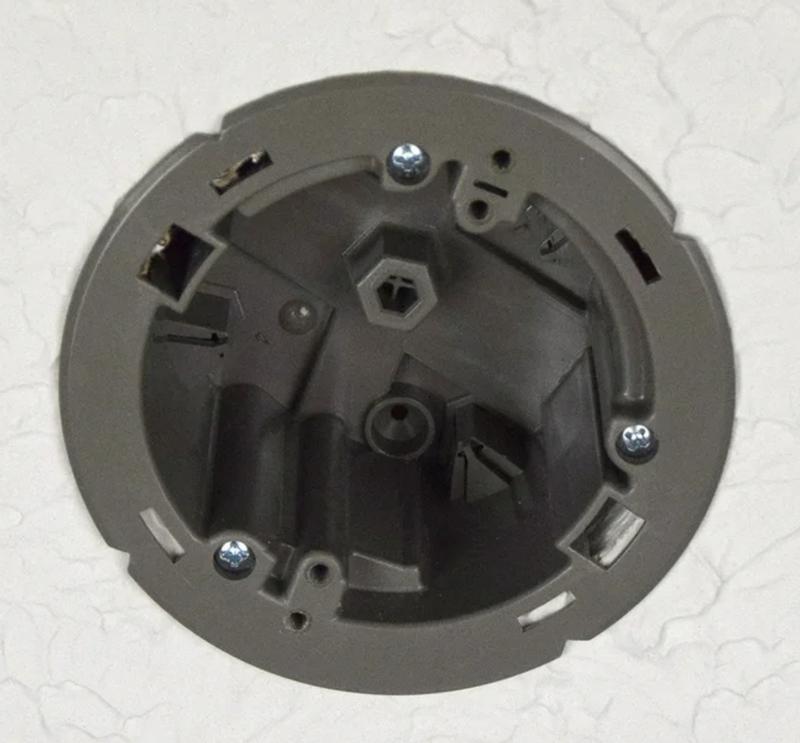 Southwire Smart box 1-Gang Polycarbonate New Work/Old Work Round ...