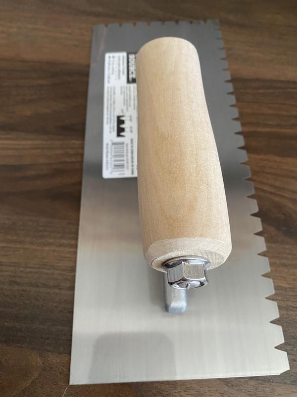 Project Source 3/16-in x 1/4-in x 1/4-in Ground Steel V-notch Vinyl ...