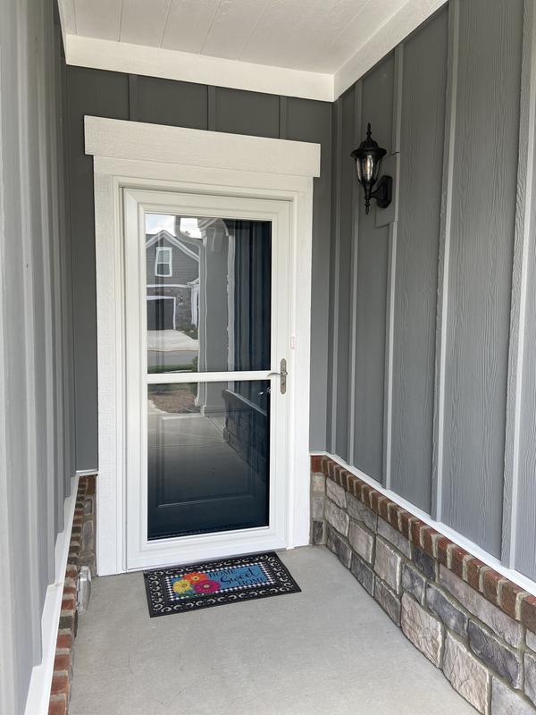 LARSON 80 Split Fullview (Tradewinds) 36-in x 81-in White Aluminum ...