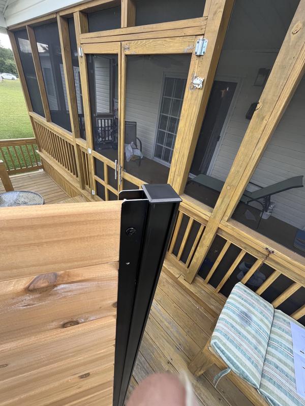 Enclo Privacy Screens Concord 41-in W x 73-in H Wood Planter Box Cedar ...