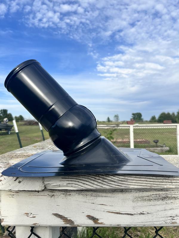 Master Flow Pivot 4-in x 17-in Galvanized steel Vent and Pipe Flashing ...