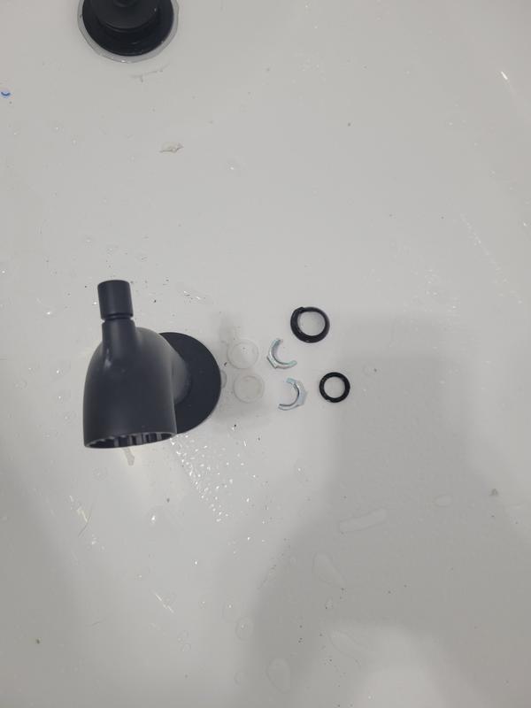 KOHLER Premise Rite-Temp Matte Black 1-handle Single Function Round Bathtub and Shower Faucet ...