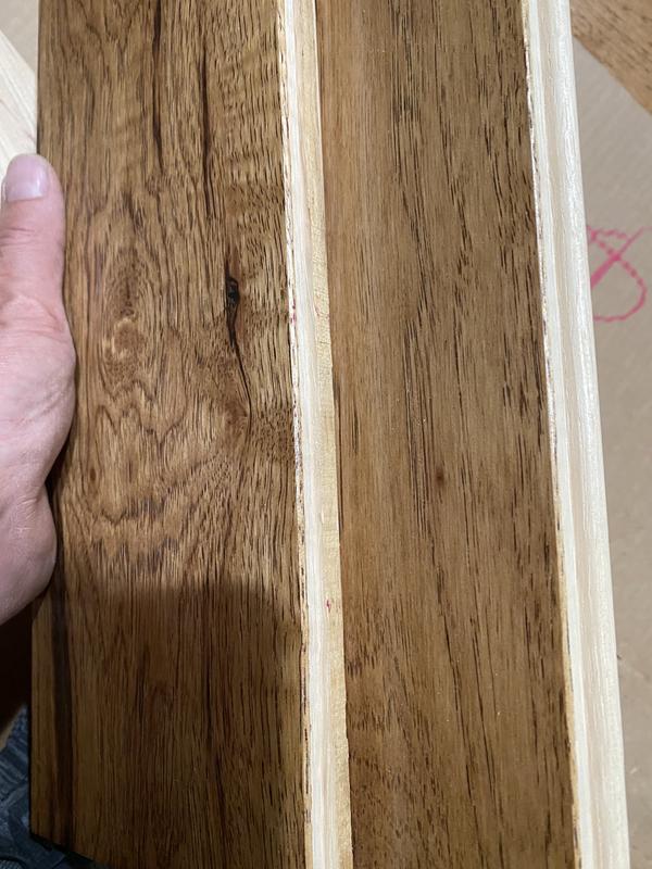 Bruce (Sample) America's Best Choice Honey Grain Hickory 3/4-in T x 5 ...