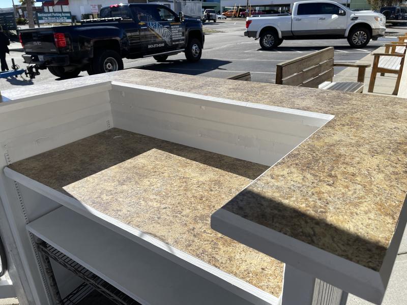 Formica Brand Laminate Patterns 48-in W x 96-in L Giallo Granite Matte ...
