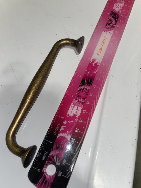 Miaokesen 7-9/16-in , 192mm Center to Center Matte Black Novelty Handle ...