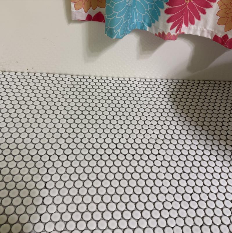 Affinity Tile Metro Penny Matte Light Grey 10-in x 12-in Matte ...